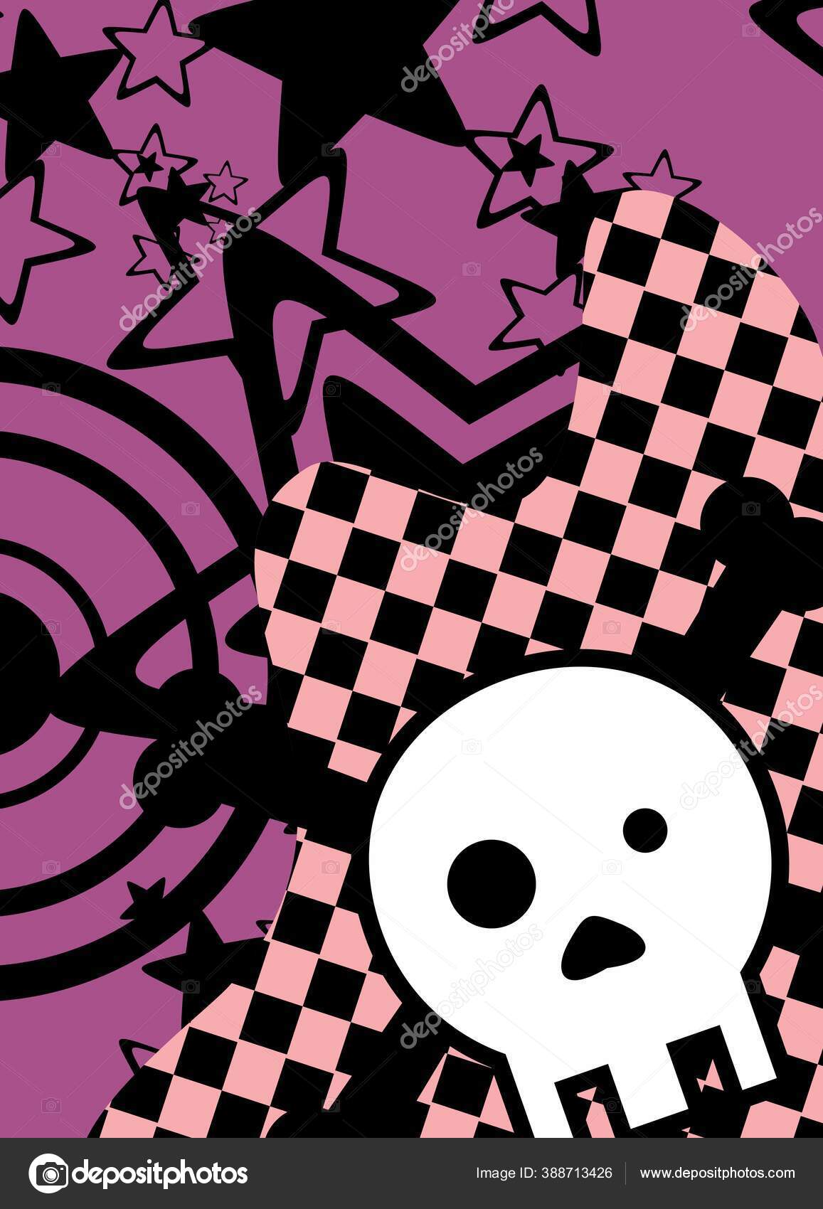 Cartoon Skull And Crossbones Wallpaper