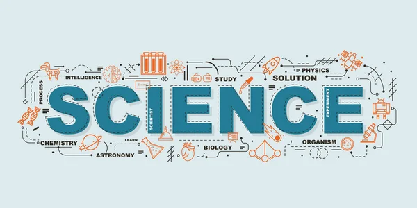 Science Word Art
