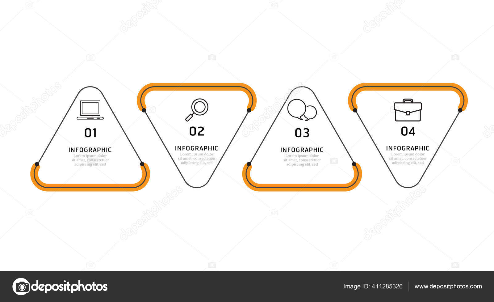 Vector Infographic Label Design Template Icons Options Stock Vector ...