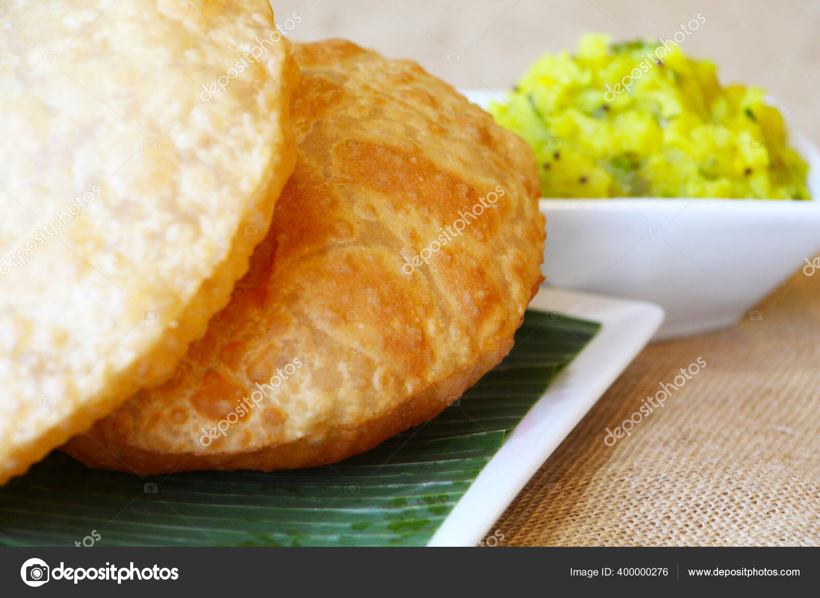 South Indian Poori Masala — Stock Photo © mbaskaran1584 #400000276