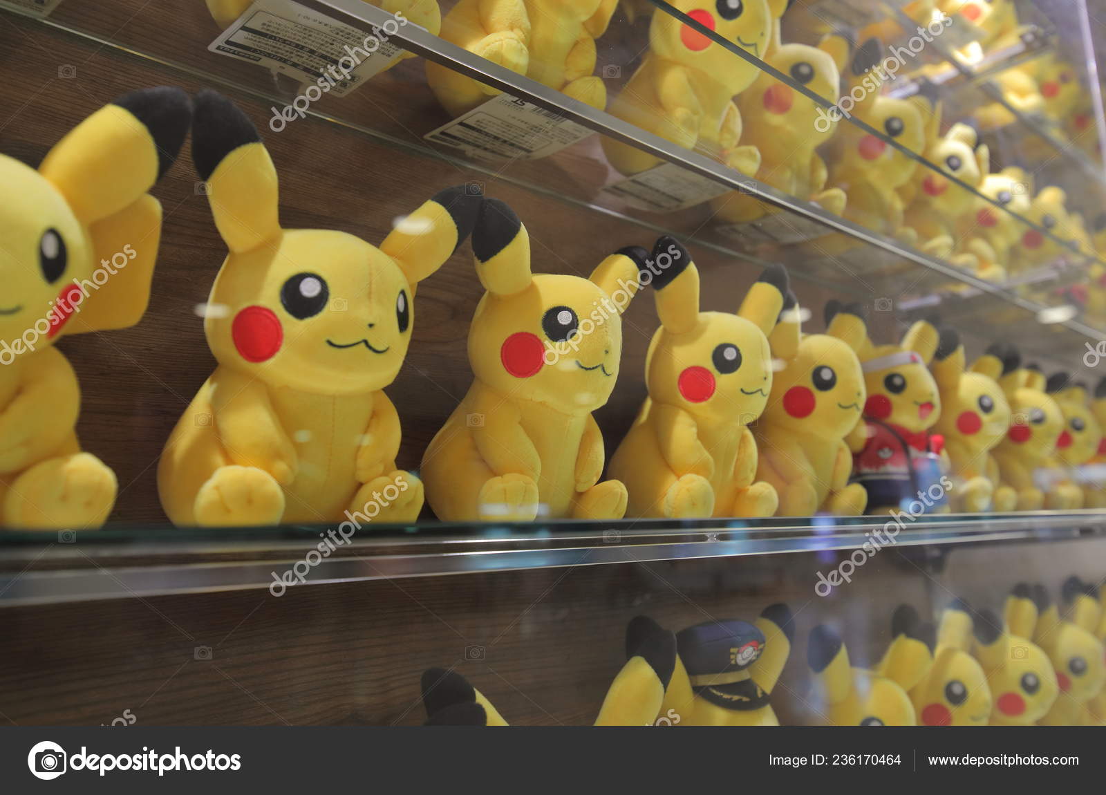 Osaka Japan November 2018 Pokemon Japanese Animation Character Pikachu ...