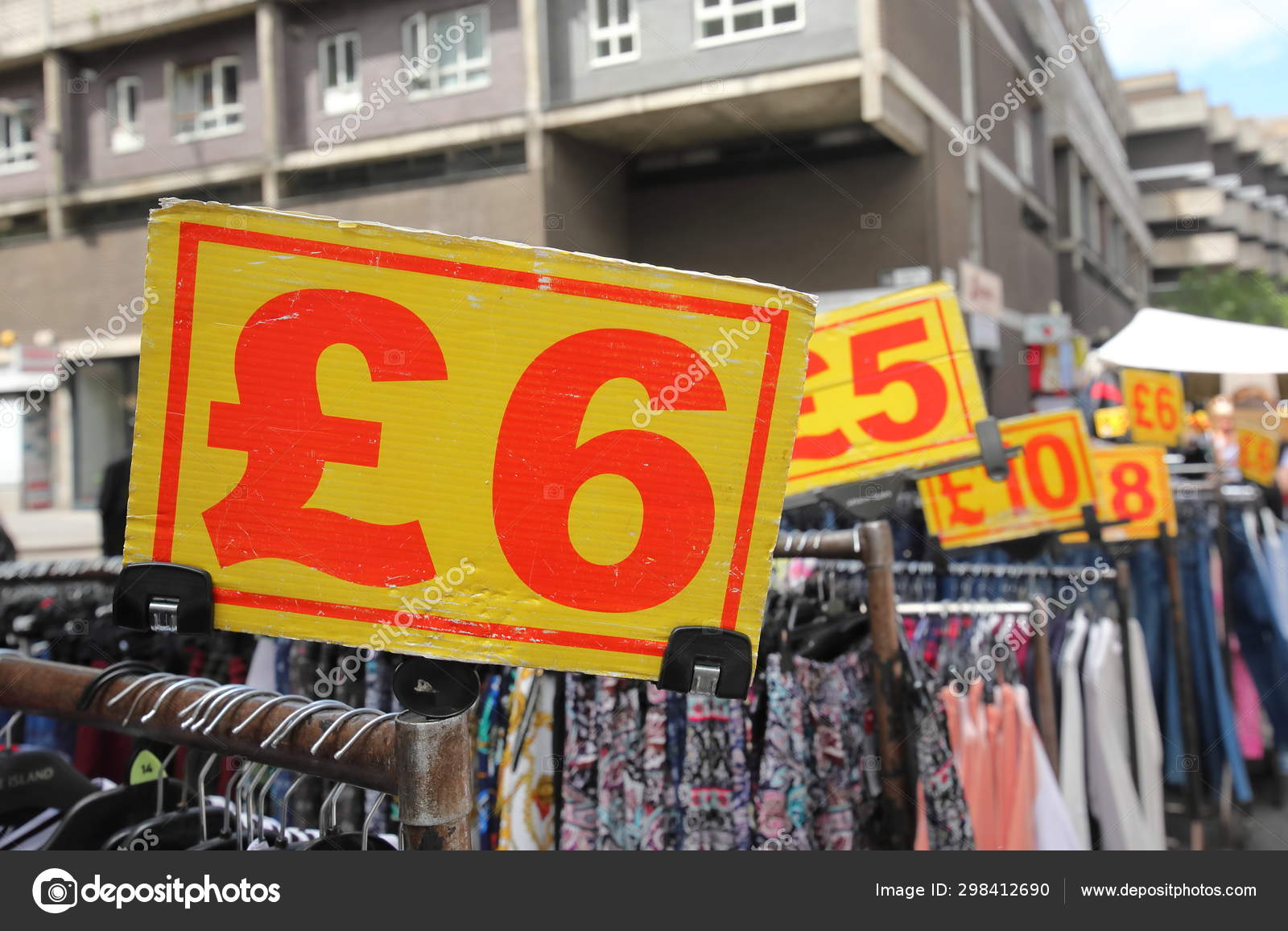 Price Tag British Pounds Stock Photo by ©TKKurikawa 298412690