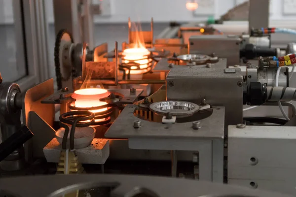 M quina de fusi n. Preparaci n de muestras haciendo perlas de vidrio para el an lisis XRF en un ...