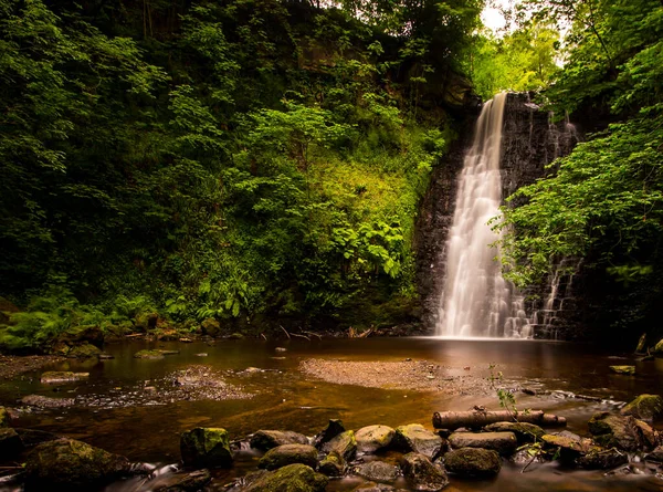 Falling foss waterfall Stock Photos, Royalty Free Falling foss ...