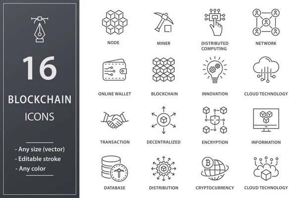 100,000 Blockchain icons Vector Images | Depositphotos