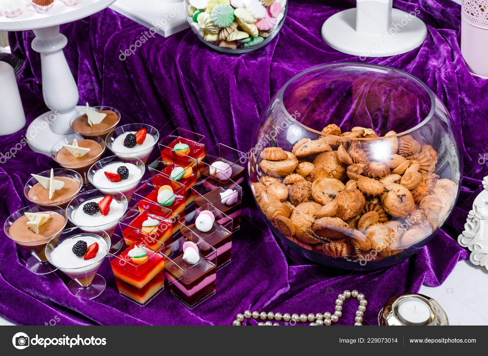 Purple Wedding Candy Bars