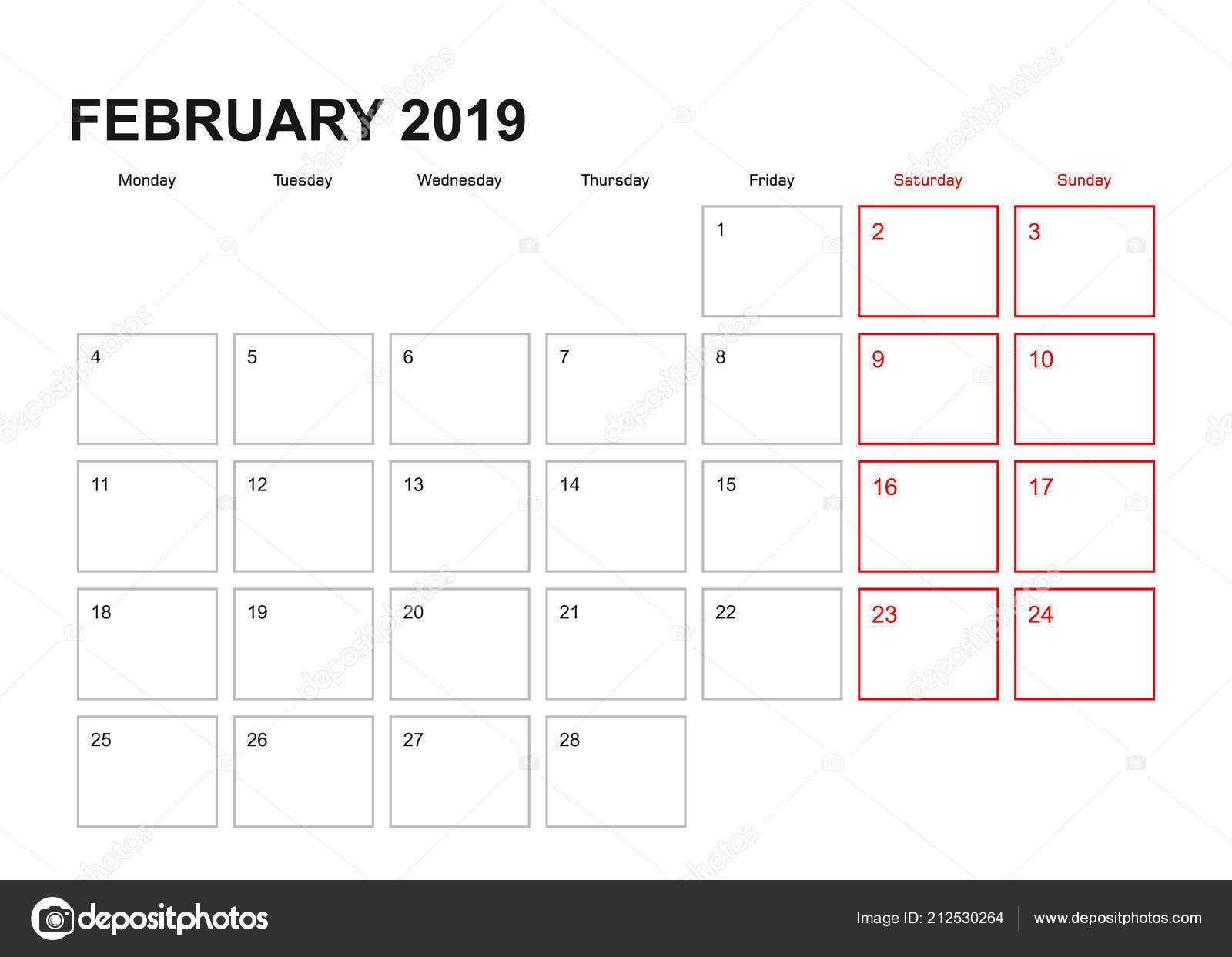 Perencana Tembok Untuk Februari 2019 Dalam Bahasa Inggris Minggu ...