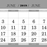 August 2020 quarterly calendar block. Wall calendar in English, week ...