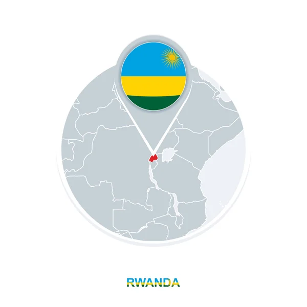 Rwanda map pin Vector Art Stock Images | Depositphotos