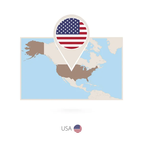 United States on World map Stock Vector by ©boldg 59341081