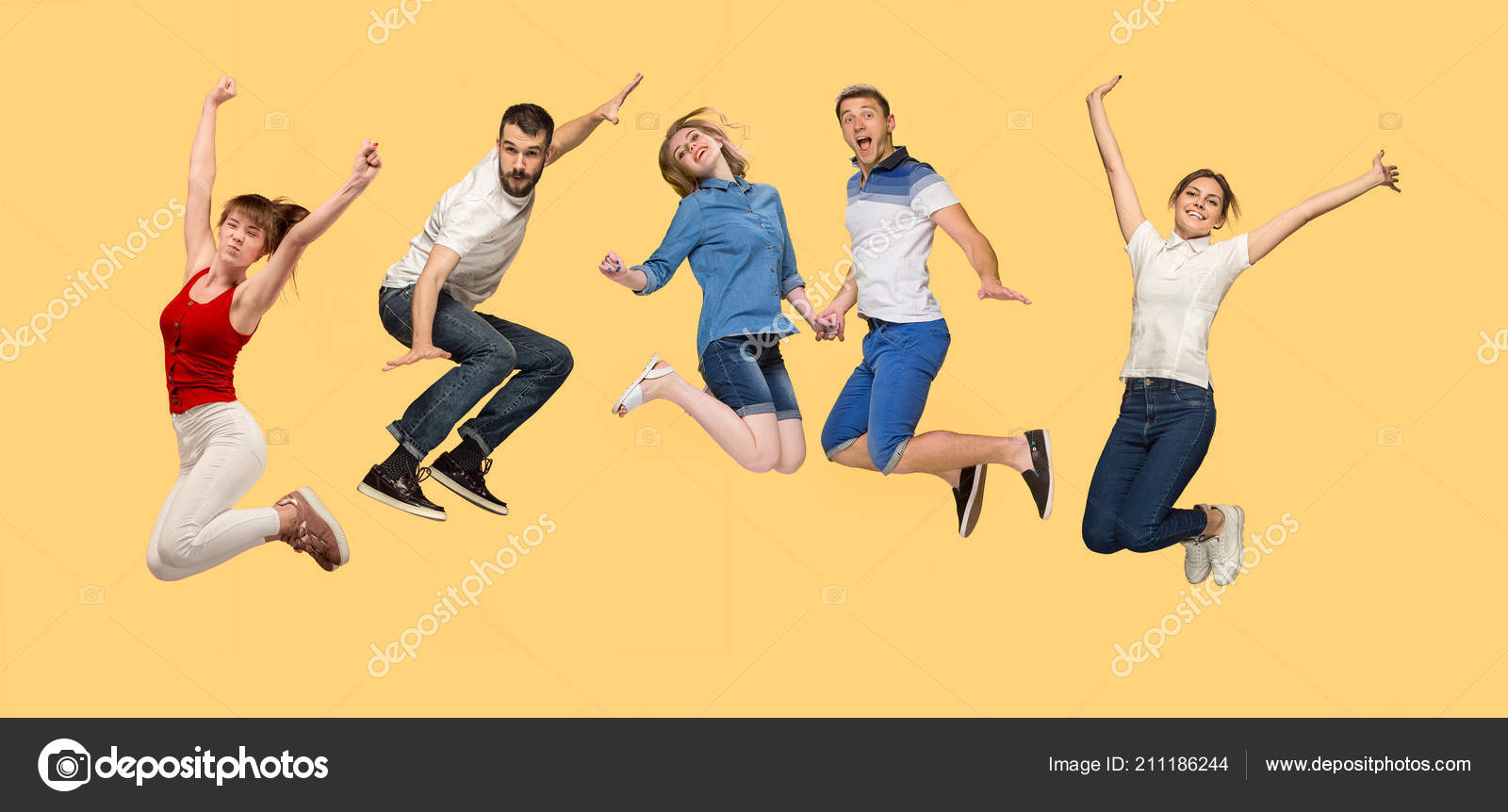 Jumping Men On Women