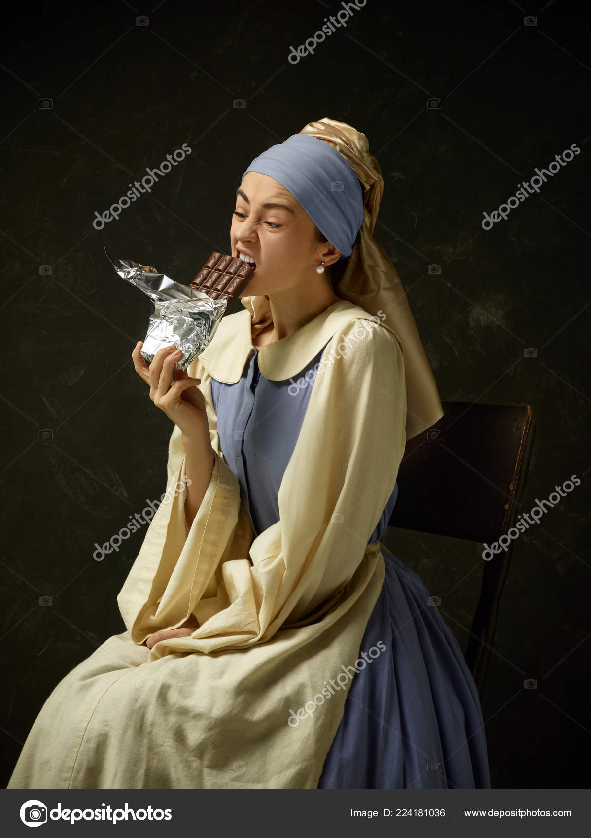 Medieval Peasant Woman Costume