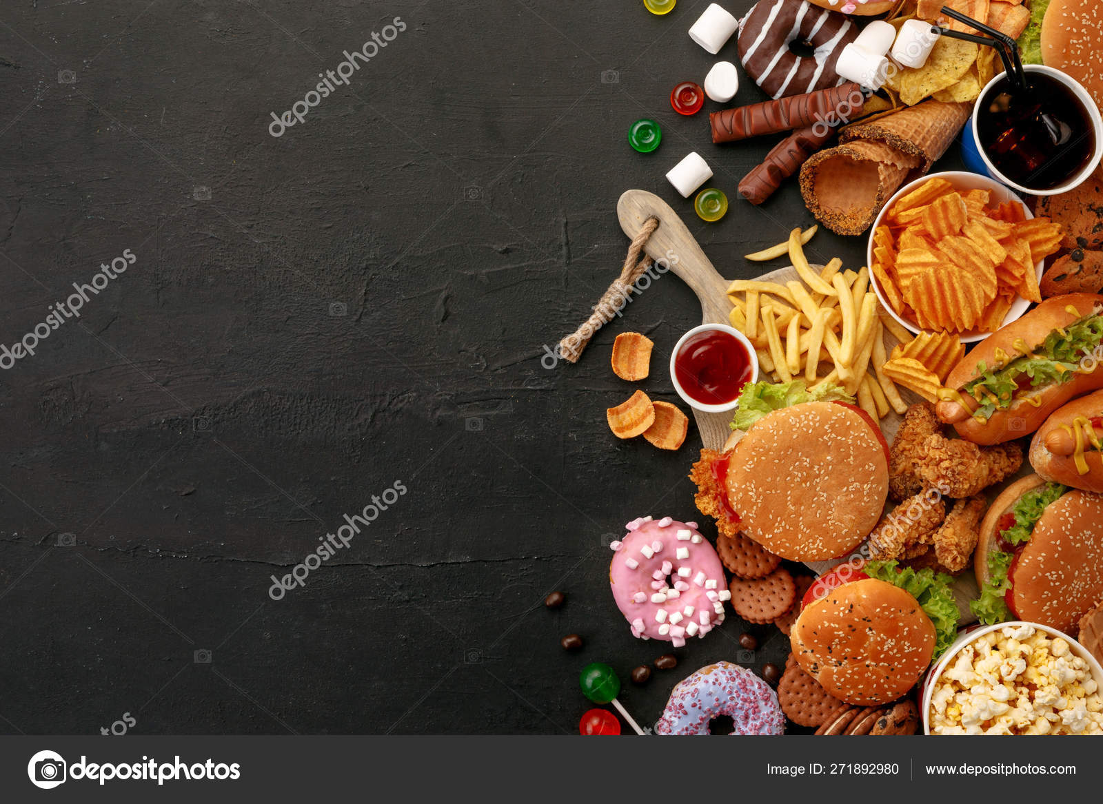 Fast Food Background Images