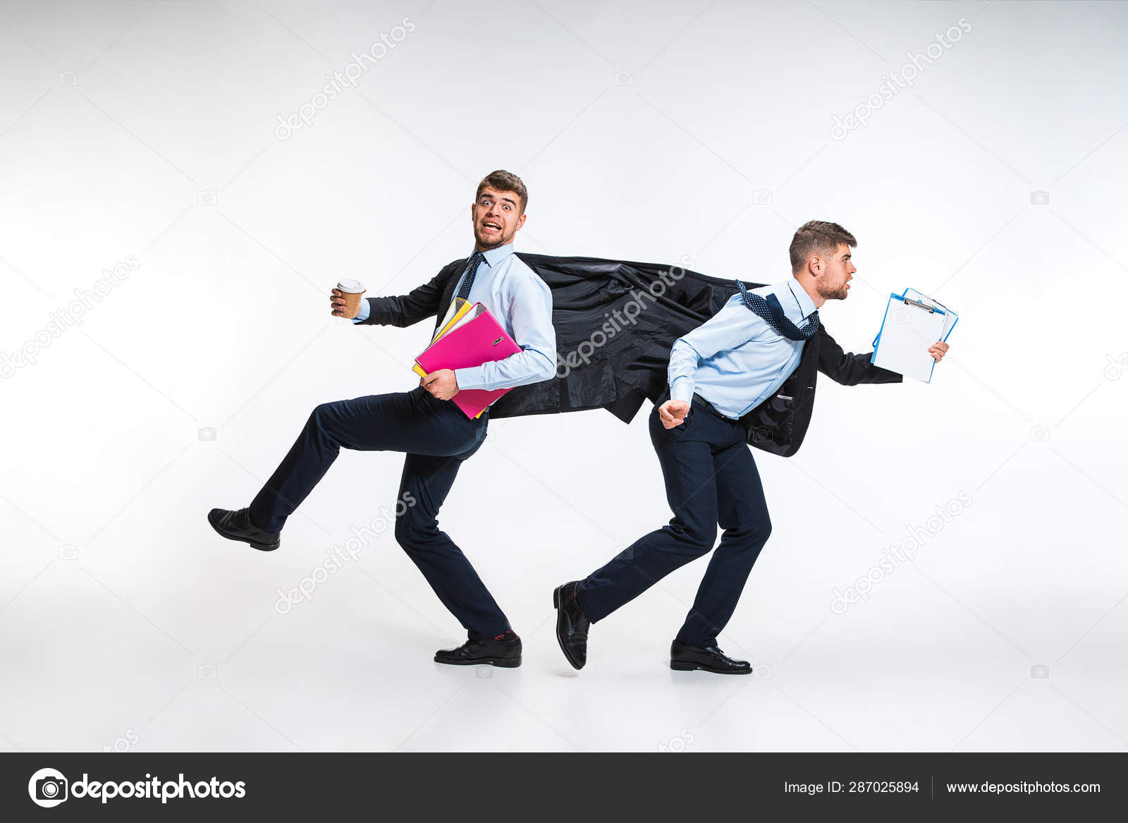 Young man torning between cases Stock Photo by ©vova130555@gmail.com ...