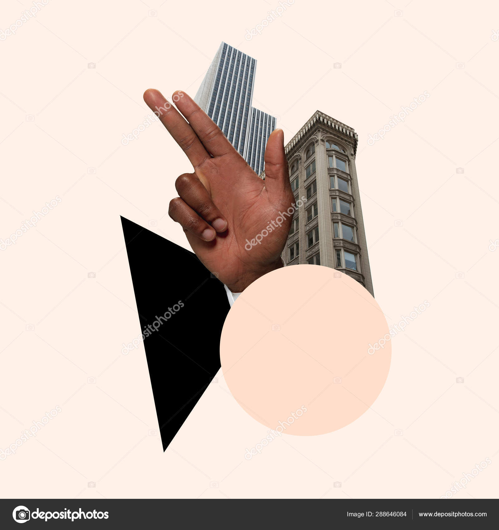 Modern design. Contemporary art collage. Stock Photo by ©vova130555 ...