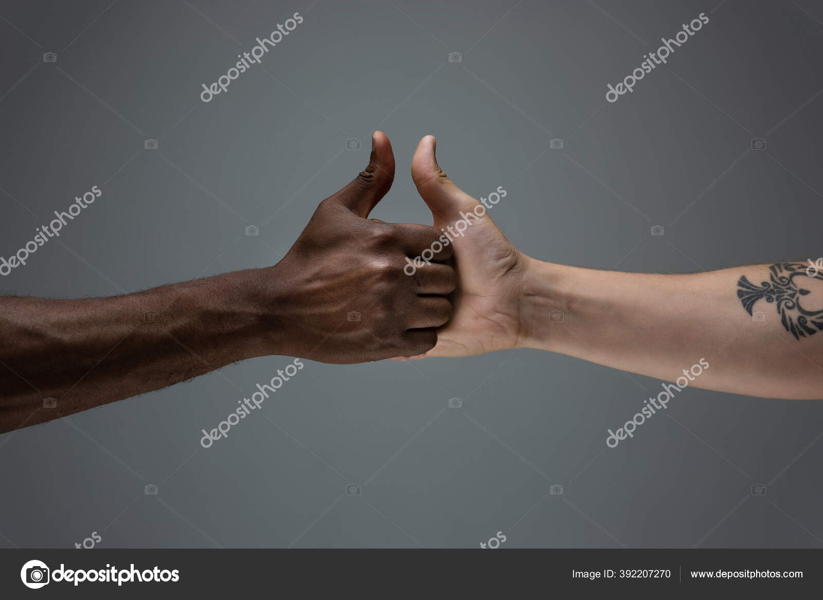 Peace Love Unity Respect Handshake