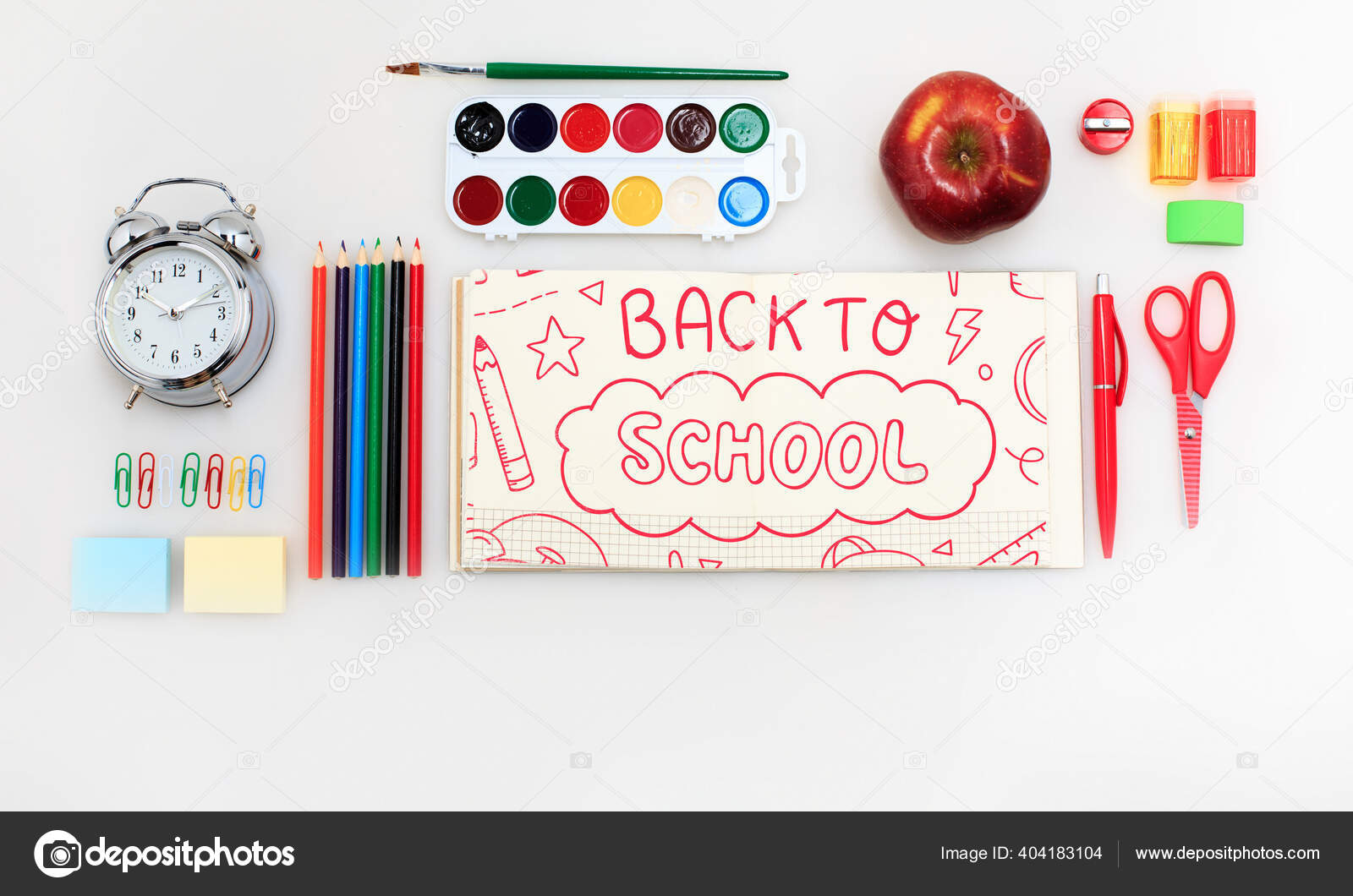 School Corner Border Clipart