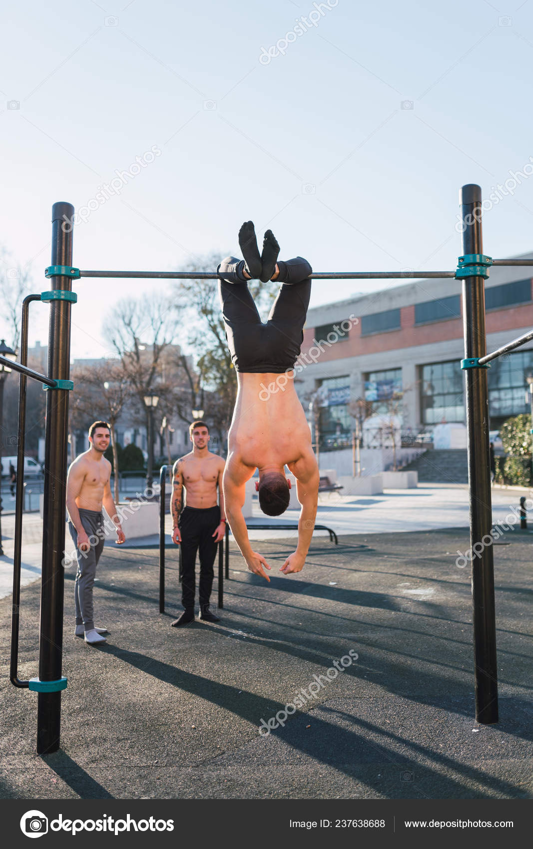 Hanging Upside Down Back