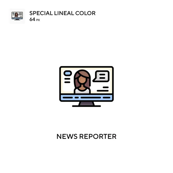 Video Conference Special Lineal Color Icon Illustration Symbol Design Template Stock Vector ...