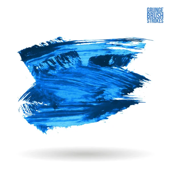 Vectores de Brochazo pintura azul, imágenes vectoriales | Depositphotos