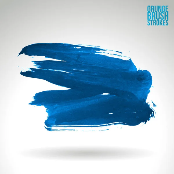 Vectores de Brochazo pintura azul, imágenes vectoriales | Depositphotos