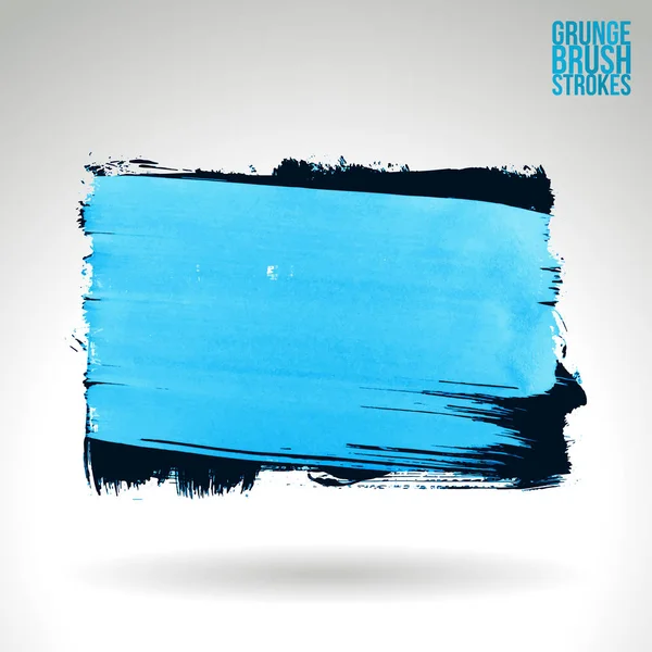 Vectores de Brochazo pintura azul, imágenes vectoriales | Depositphotos