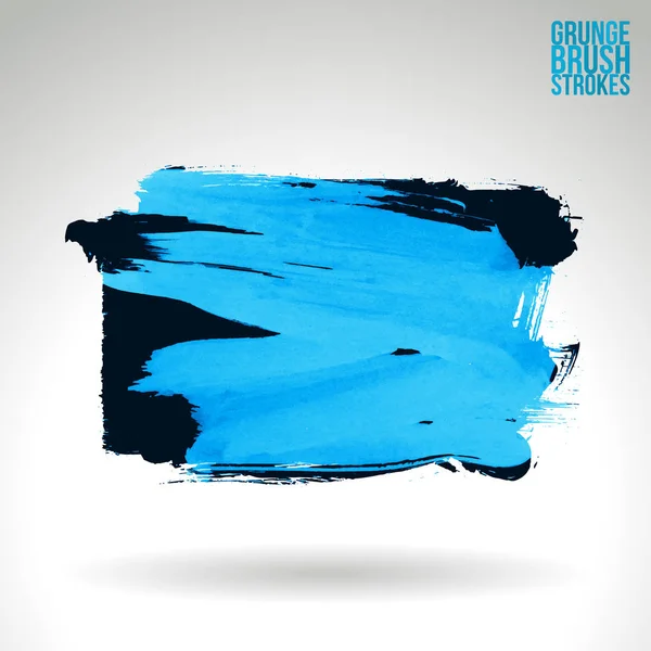 Vectores de Brochazo pintura azul, imágenes vectoriales | Depositphotos