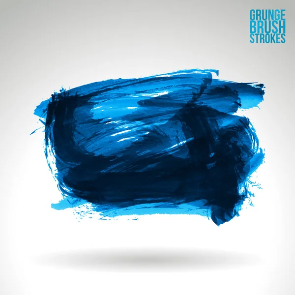 Vectores de Brochazo pintura azul, imágenes vectoriales | Depositphotos