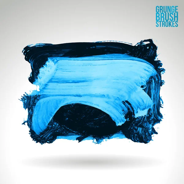 Vectores de Brochazo pintura azul, imágenes vectoriales | Depositphotos