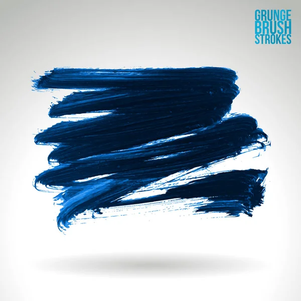 Vectores de Brochazo pintura azul, imágenes vectoriales | Depositphotos