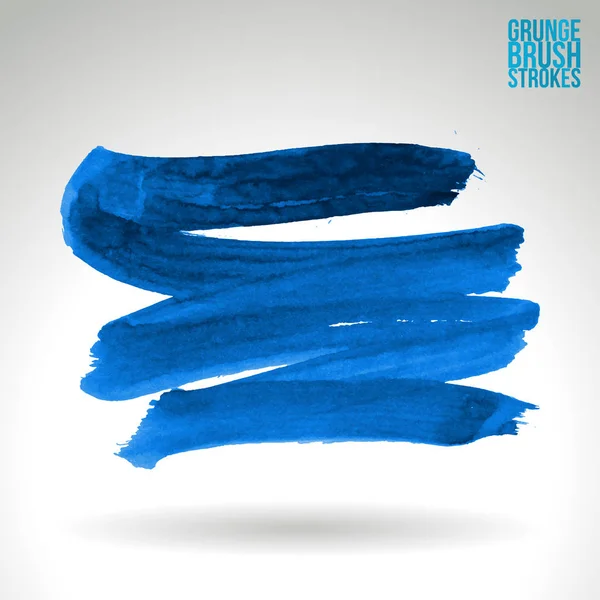 Vectores de Brochazo pintura azul, imágenes vectoriales | Depositphotos
