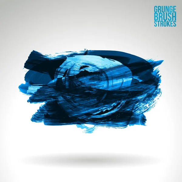 Abstract Blue Grunge Brush Strokes Vector Background Stock Vector by ... Abstract Blue Grunge Brush Strokes Vector Background Stock Vector by ...