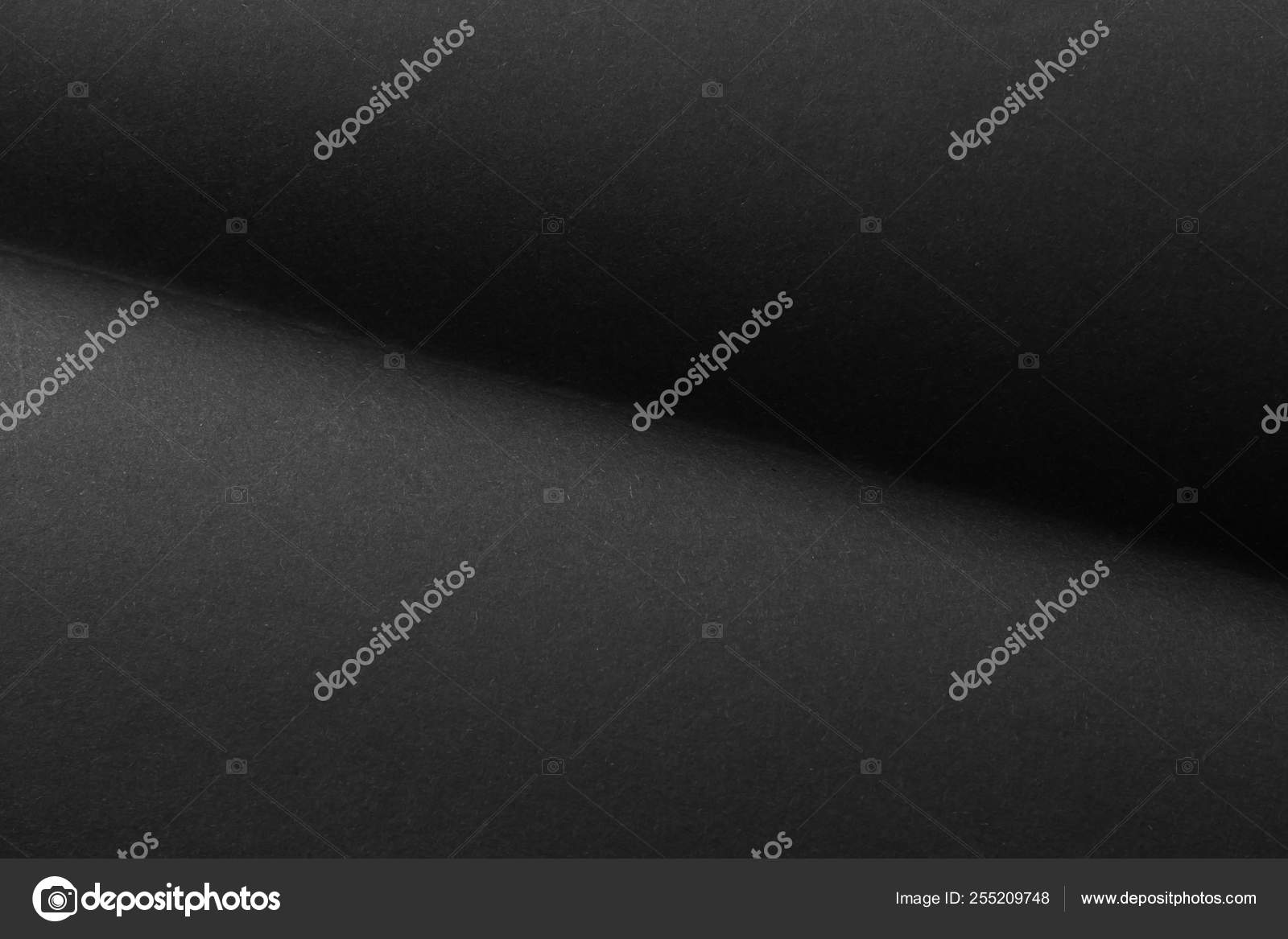 Sort Papir Tekstur Eller Baggrund Med Spotlight Mørk Væg Baggrund ...