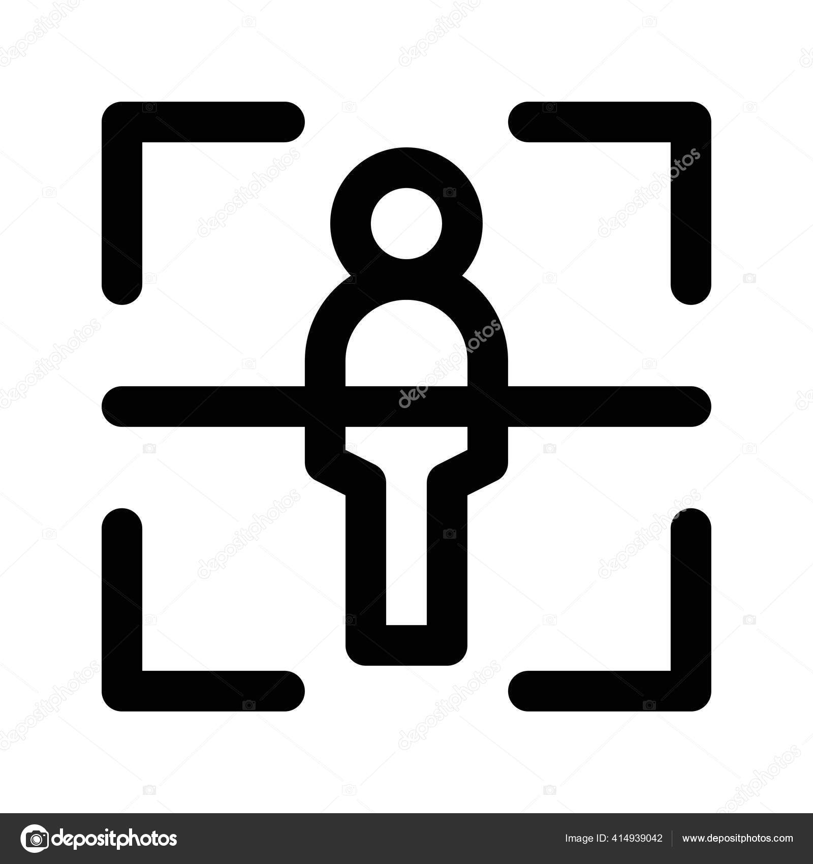 Virus Transmission Related Human Scan Virus Vector Lineal Style Stock ...