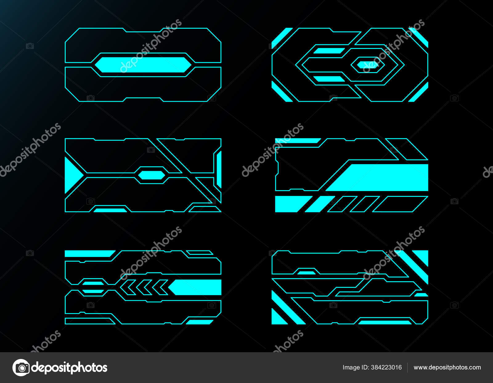 Frameset Technology Future Interface Hud Control Panel Technology ...