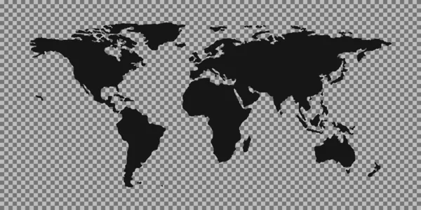 World map gray Vector Images | Depositphotos