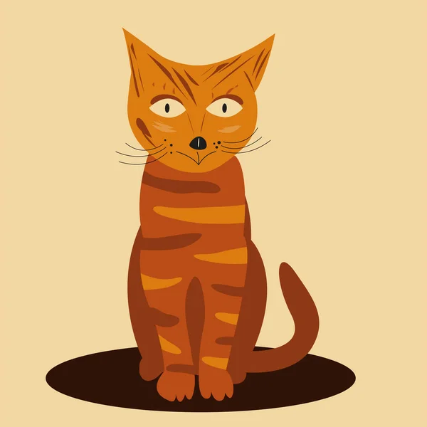 Chat roux images vectorielles, Chat roux vecteurs libres de droits ...