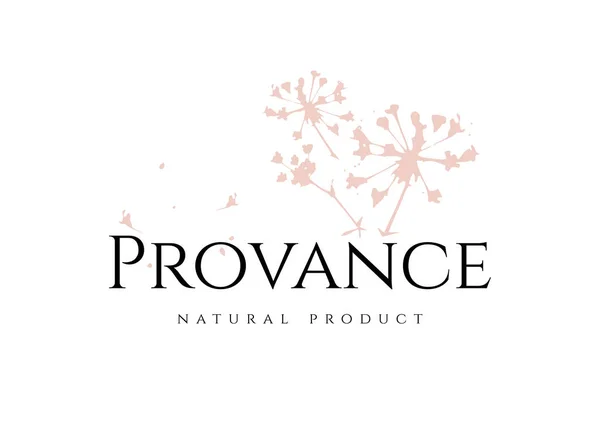 Elegant tender Provance Natural Product logo Stock Vector Image by ...