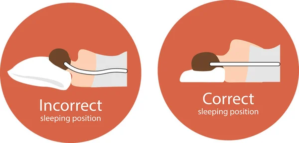 100,000 Correct sleeping position Vector Images | Depositphotos