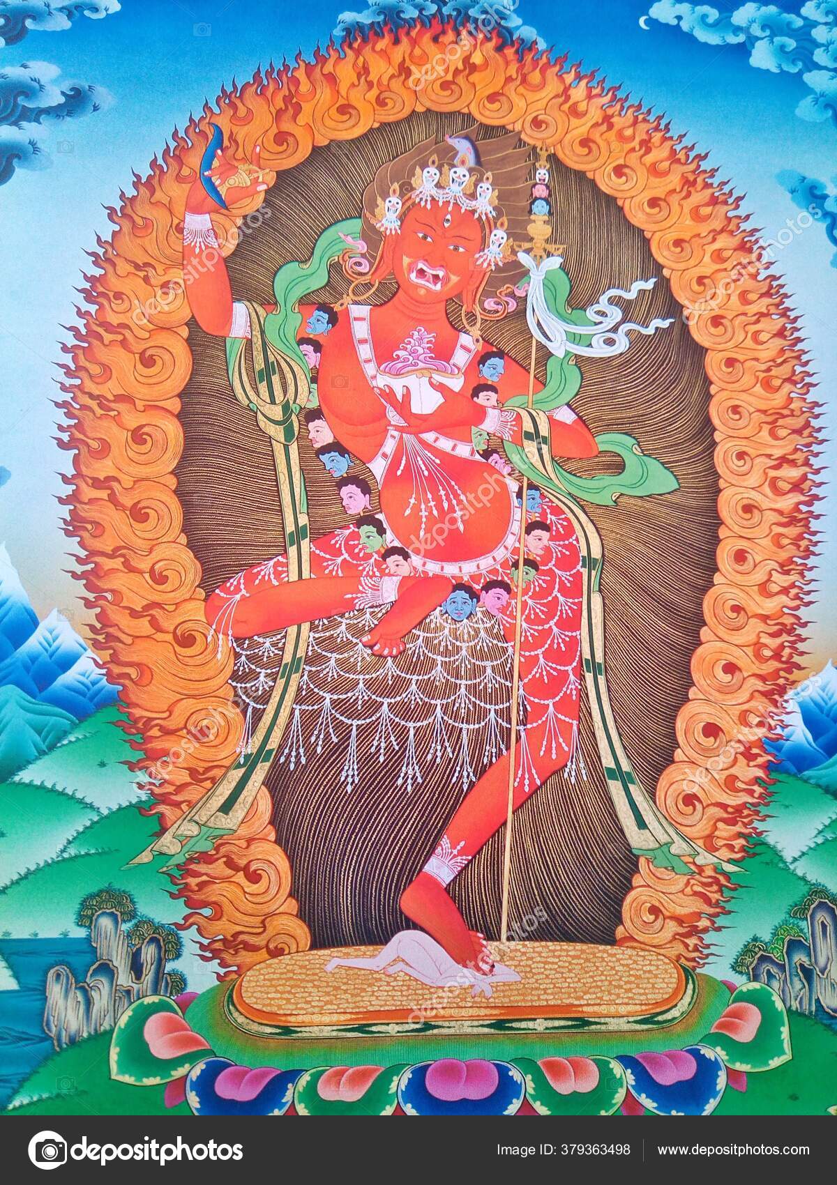 Vajravarahi Known Dorje Palmo Tibet She Considered Root All Emanation ...