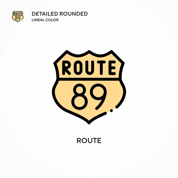 Logo route imágenes de stock de arte vectorial | Depositphotos