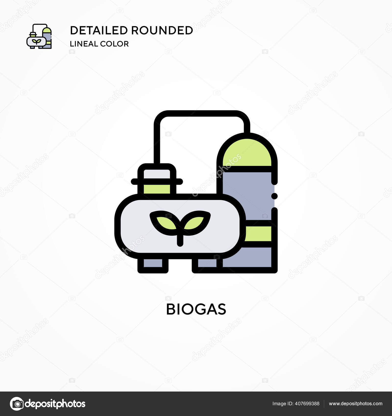 Biogas Icon