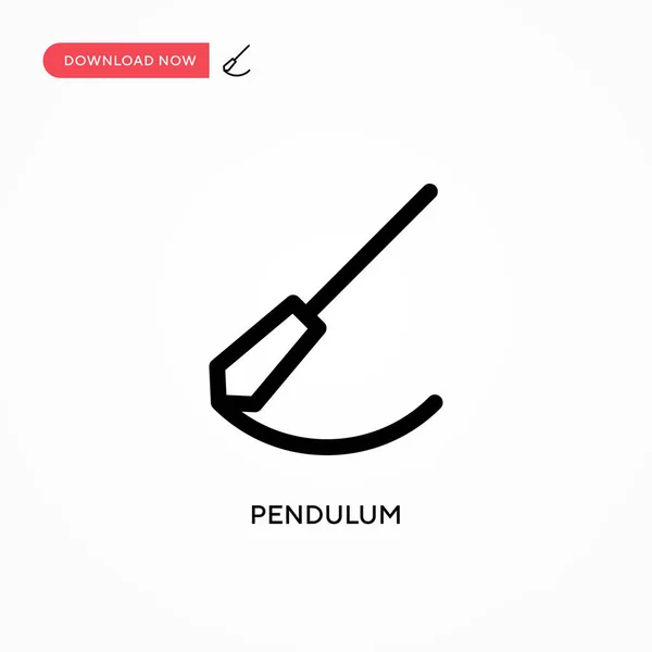 P ndulo Icono de vector simple. Moderno, simple ilustraci n de vector plano para el sitio web o ...