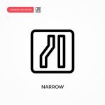 Lowercase Icon Lowercase Symbol Design Web Navigation Collection Simple Element Stock Vector ...