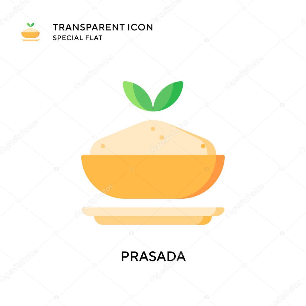 Icono del vector Prasada. Ilustración de estilo plano. EPS 10 vector. 2023