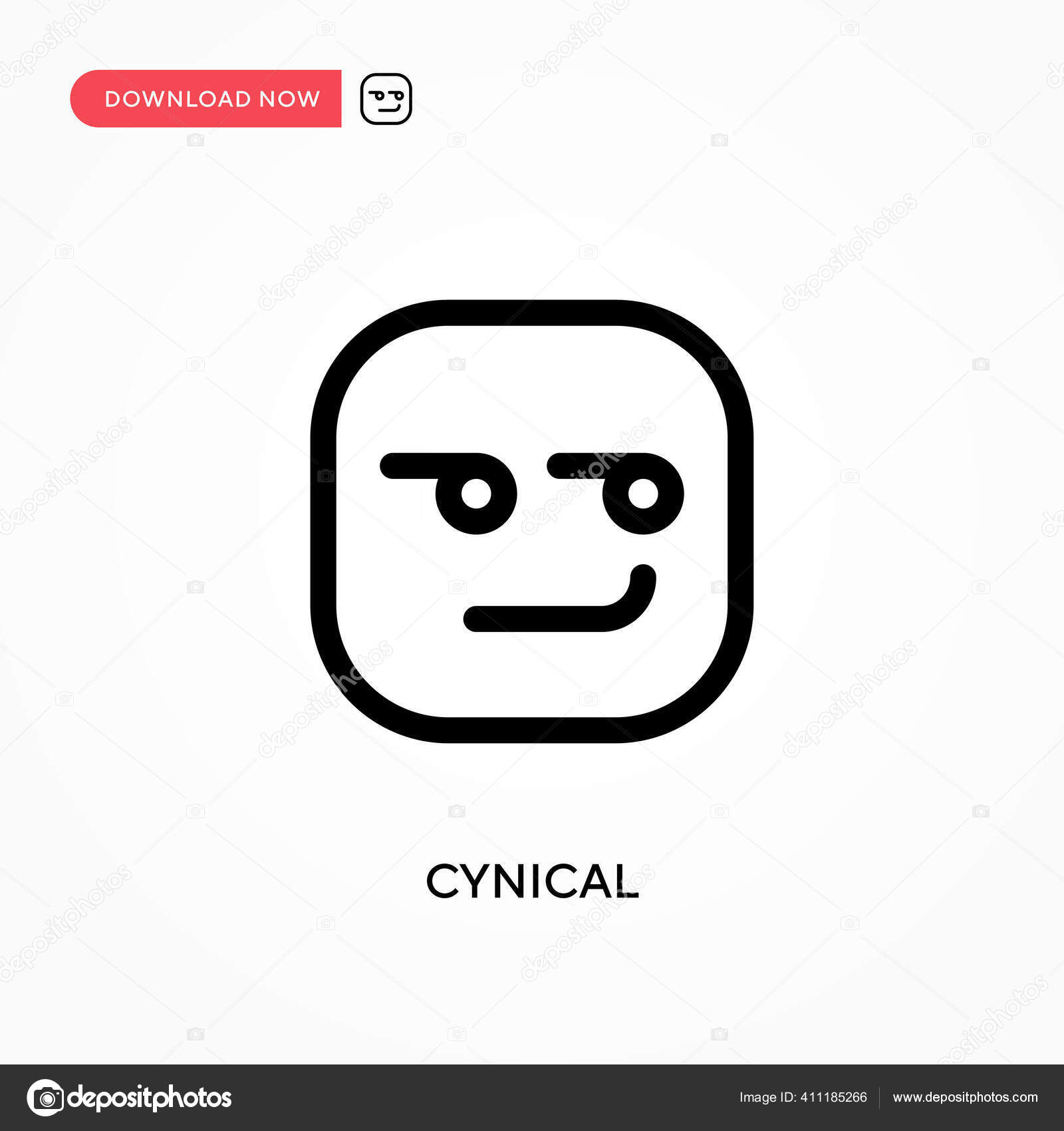 Cynical Emoticon