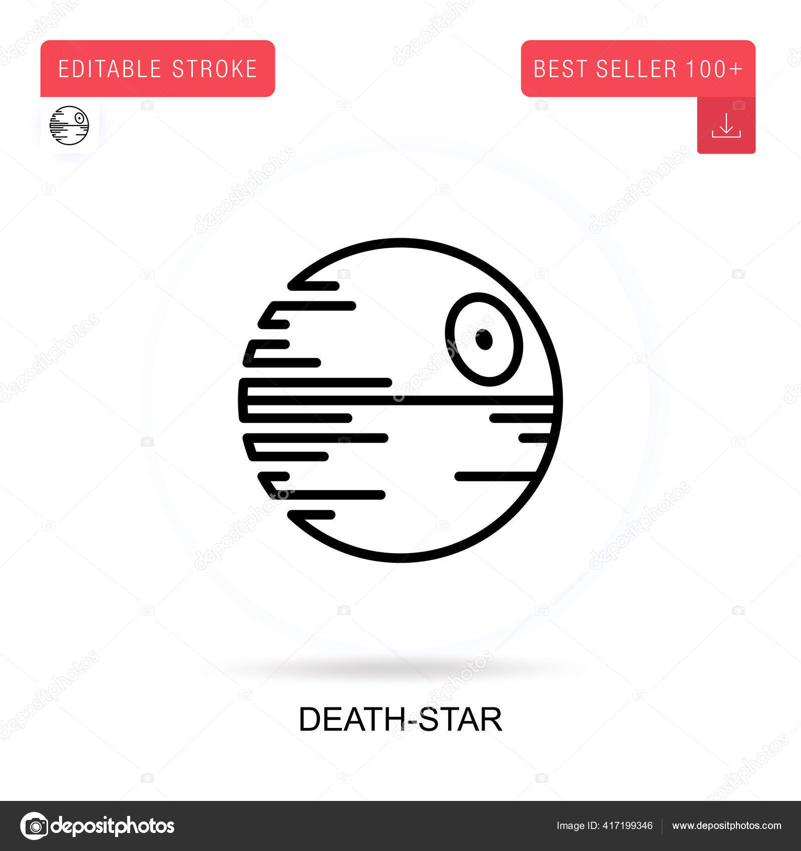 Death Star Vector
