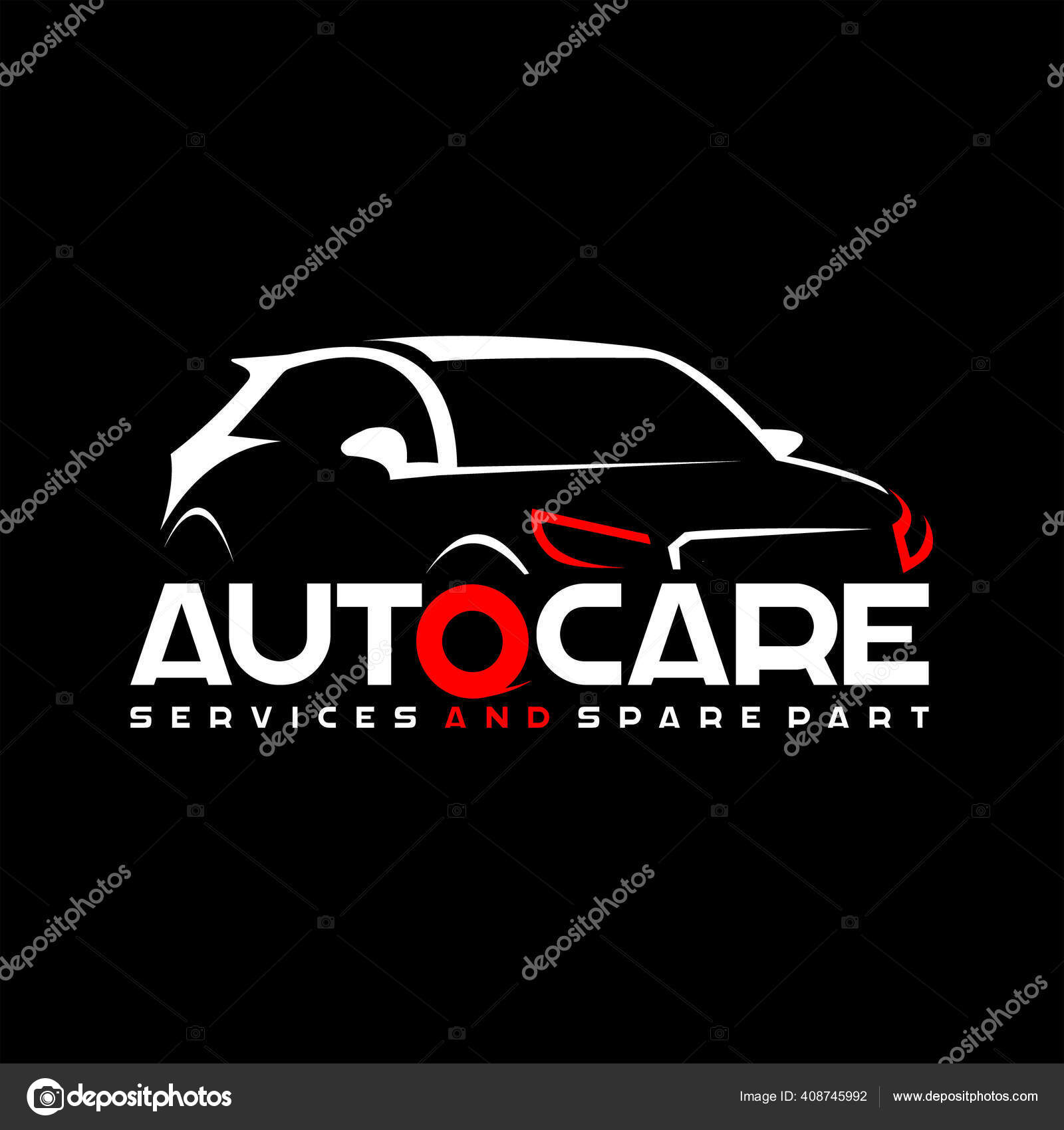 Automotive Auto Care Logo Template Modern Sport Car Vector Illustration ...