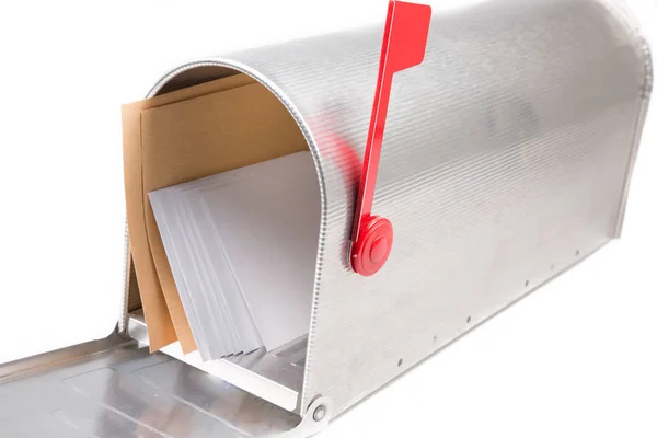 Mailbox with package Stock Photos, Royalty Free Mailbox with package ...