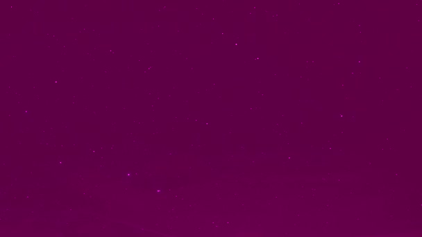 Beautiful Pink Starry Night Sky Stars Shine Skies Horizon Time — Stock ...